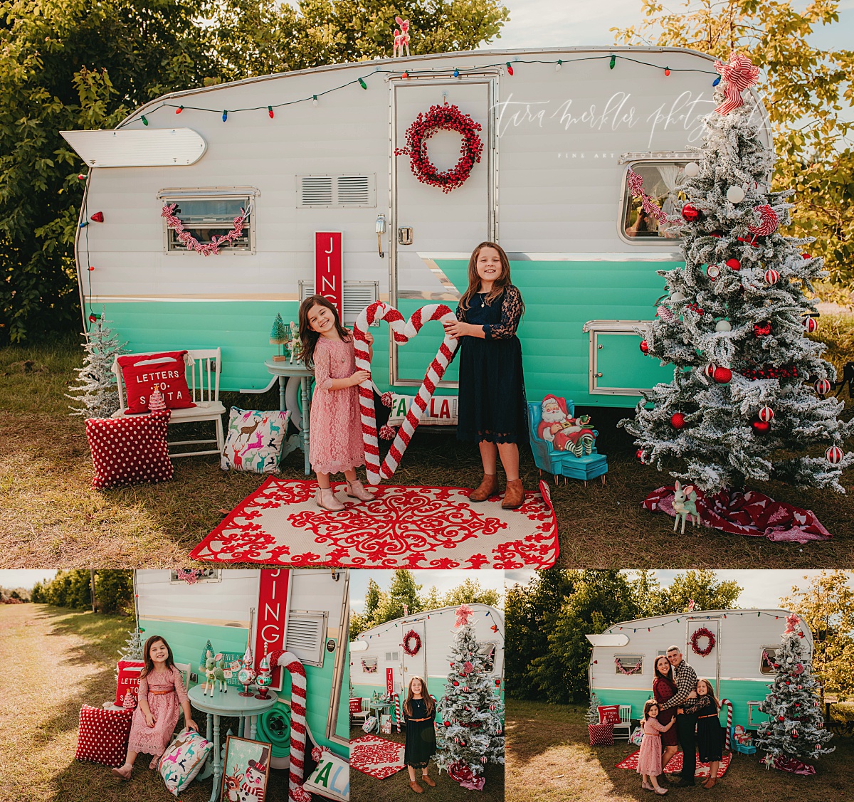 Erickson Family Vintage Holiday Camper Session | Tara Merkler ...